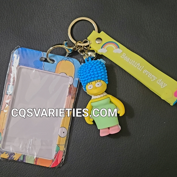 Unbranded | Other | The Simpsons Id Badge Holder With Key Rings And ...